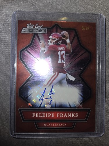 Feleipe Franks Autograph 5/12 | eBay