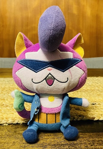 Hasbro Yokai Yo-kai Watch Baddinyan Cat Plush Figure 9" Stuffed Animal ...