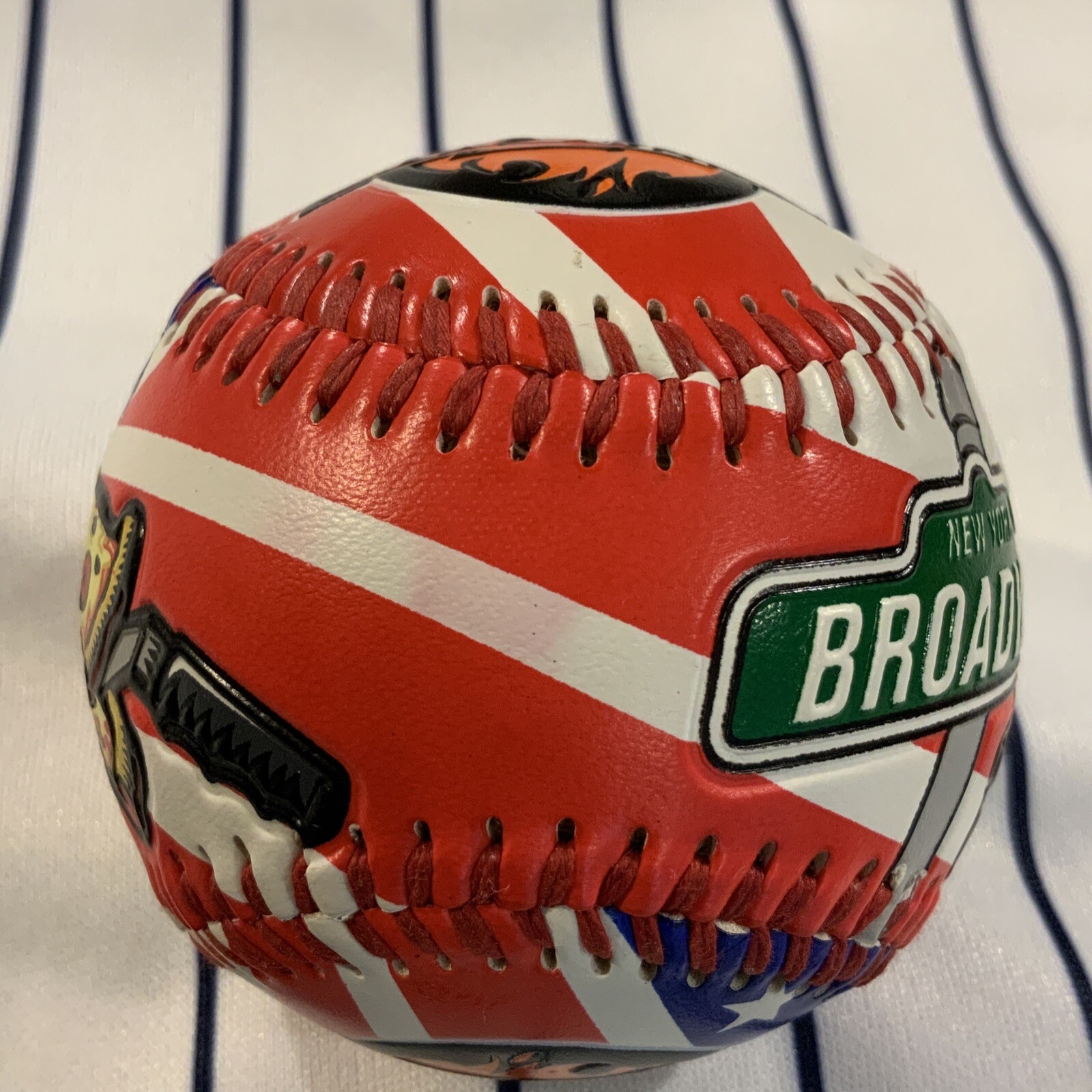 ESPN zone New York Embossed Souvenir Promotional Baseball Ball | eBay
