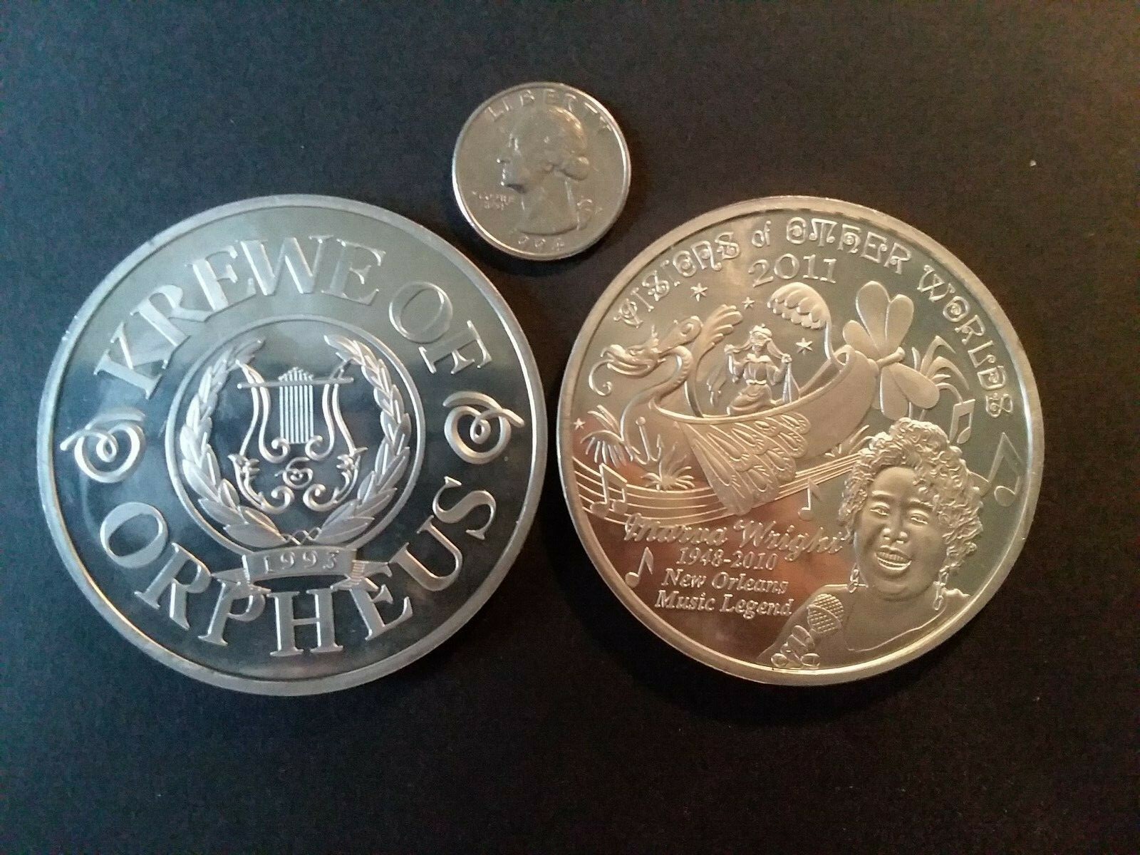 2011 Krewe of Orpheus Large Size Mardi Gras Doubloon (Selling ONE ...