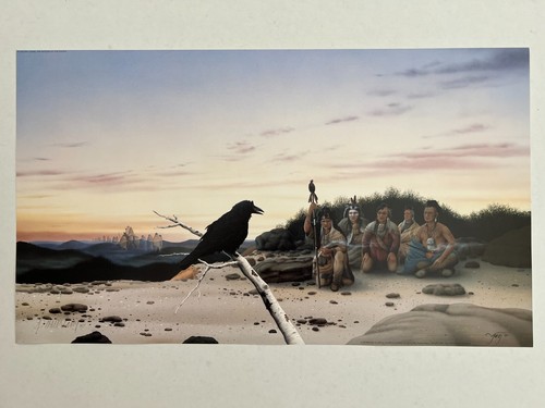Donald Vann "Return of the Raven" Rare, Sold Out, Signed Artist Proof ...