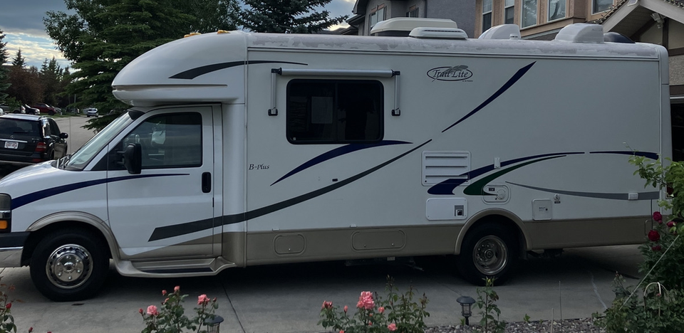 TRAIL LITE RV CAMPER TRAILER DECALS STICKERS R VISION B PLUS 2004 ...