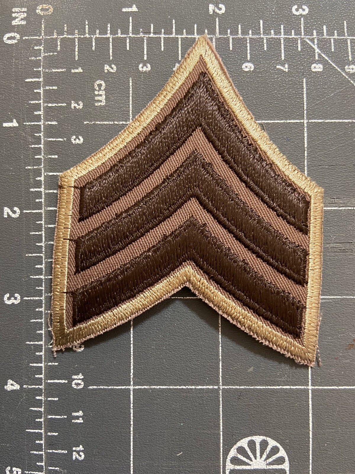 Police Sheriff Security Military Army Sergeant Chevron Patch Sgt Rank ...