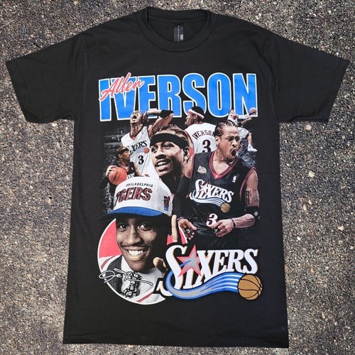 Allen Iverson Basketball Graphic T-shirt Small-XXL | eBay