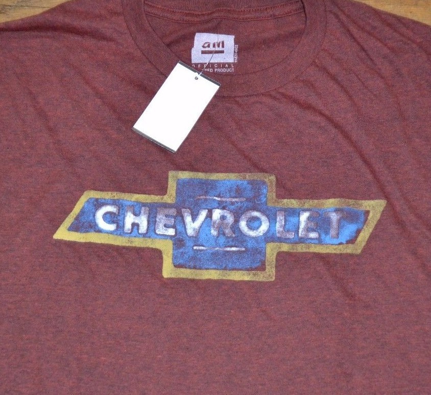 GM Chevrolet Logo Tee Officially Licensed GM Merchandise T-Shirt New ...