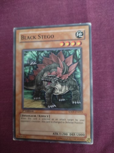 Black Stego Yu-Gi-Oh! Card | eBay