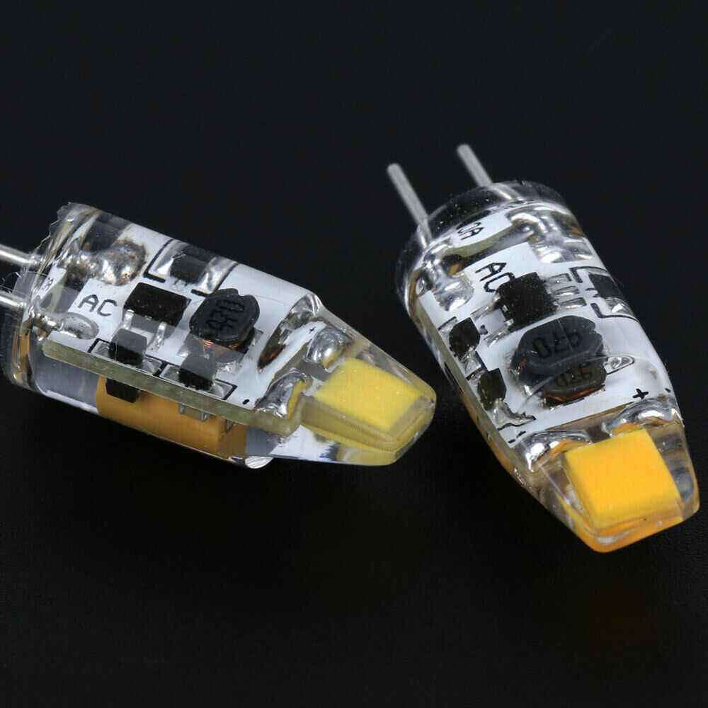 12V G4 LED COB 3W 6W Light Bulb Dimmable Capsule Lamp Replace Halogen ...