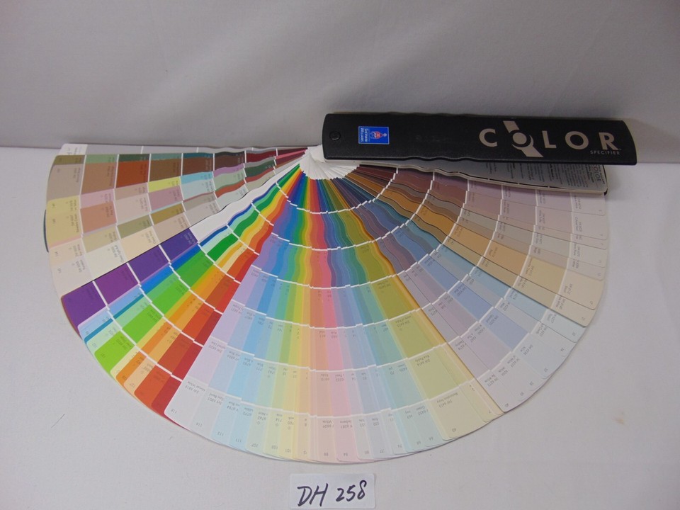 Sherwin Williams Color Paint Sample Swatch Fan Colors 2001 657-2697 | eBay