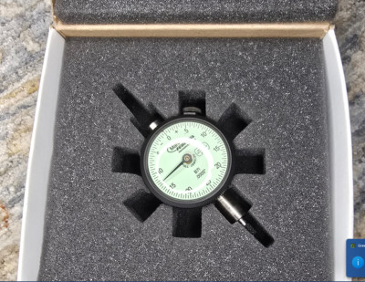 CALIBRATED MAHR 2011133 Dial Indicator,0 to 0.125 In,0-25-0 5RHH0 B71 ...