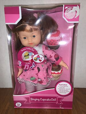 Singing Cupcake Doll. Girl Toddler Doll Caucasian by Lovee. NISB | eBay