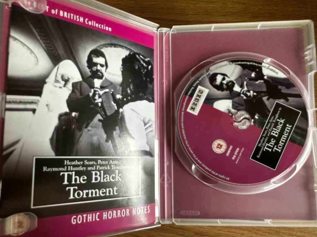The Black Torment DVD 1964 British Horror Movie Classic w/ Heather ...