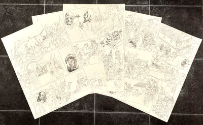 Simon Harrison Warhammer Monthly #3 Skaven 5-Page Story Original Comic ...