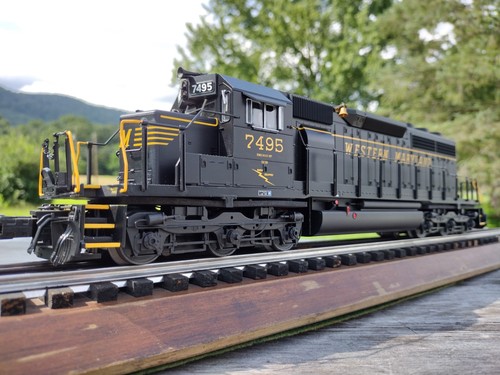 ATLAS O Western Maryland 7495 SD-40 Locomotive #1524=1 RailSounds TMCC ...