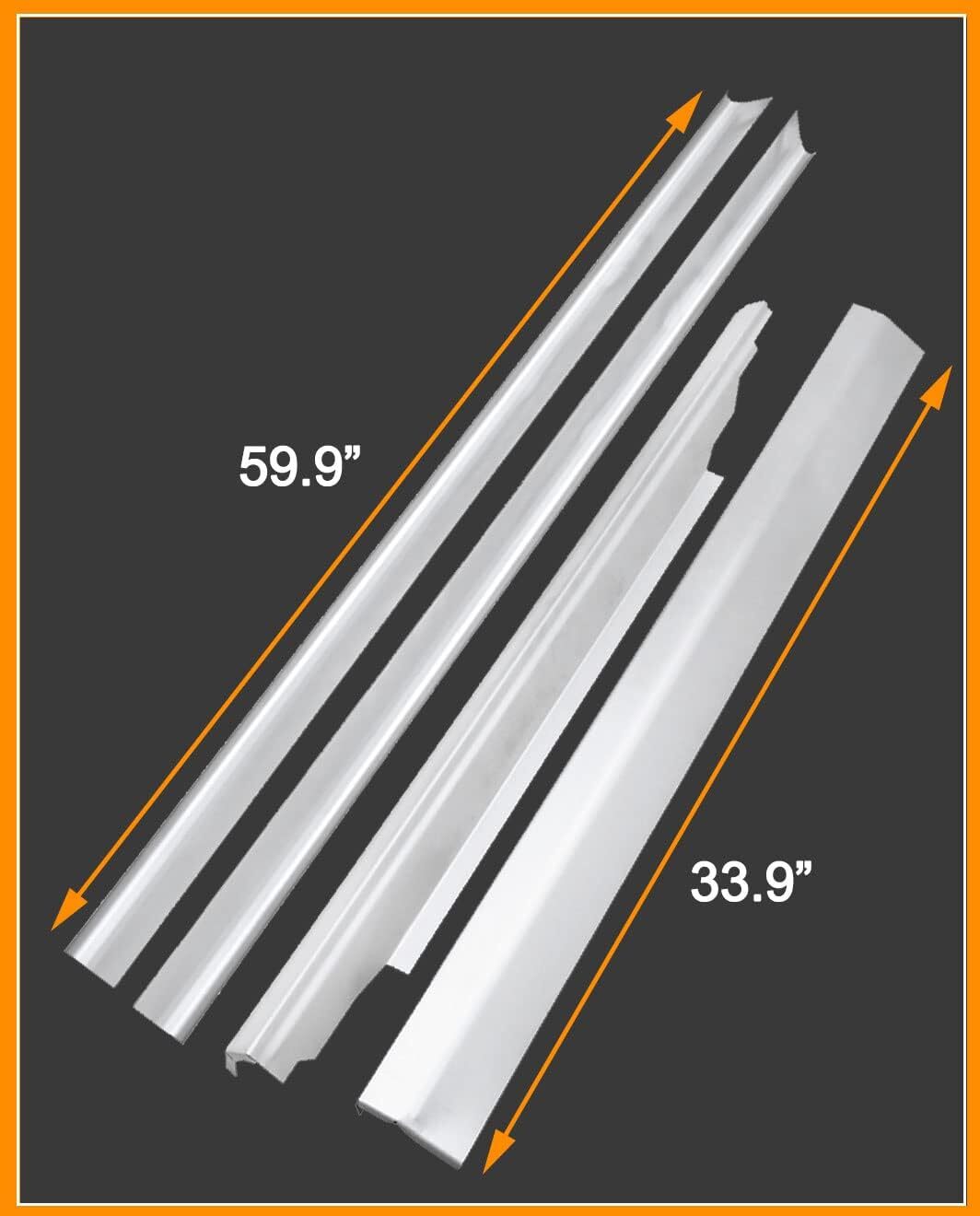 Slip-On Rocker Panels for 1996-2018 Chevy Express GMC Savana Van Cab LH ...