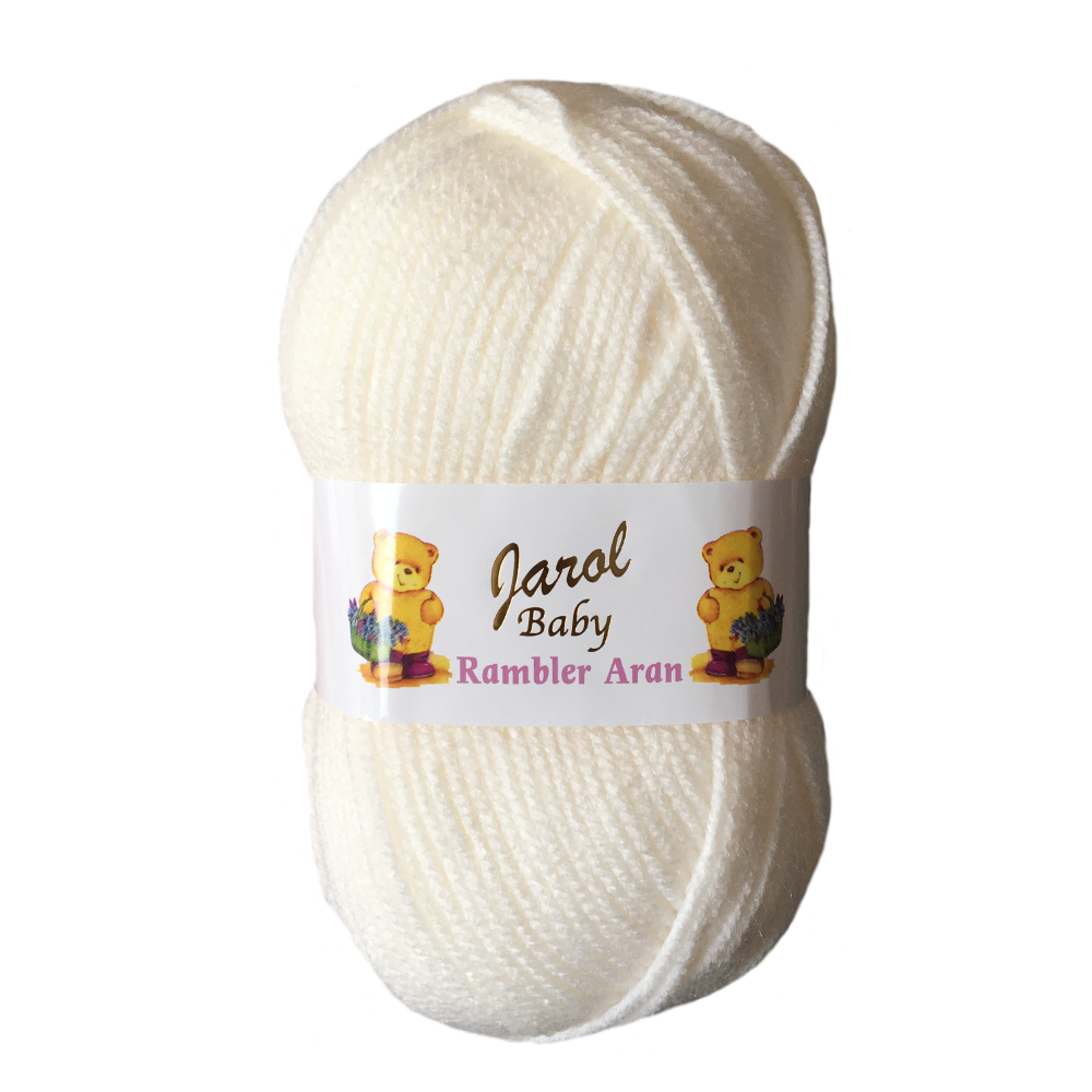 Jarol Baby Rambler Aran Knitting & Crochet Baby Wool / Yarn Acrylic ...
