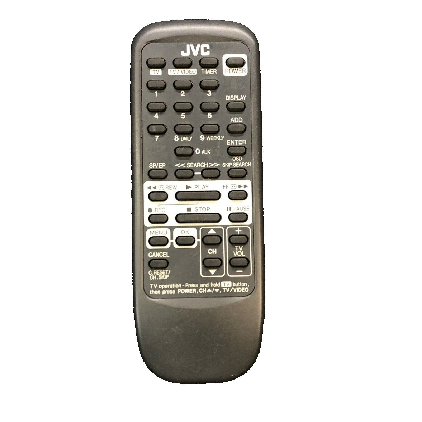 JVC Remote Control UR64EC1822 OEM Original Genuine Tested | eBay