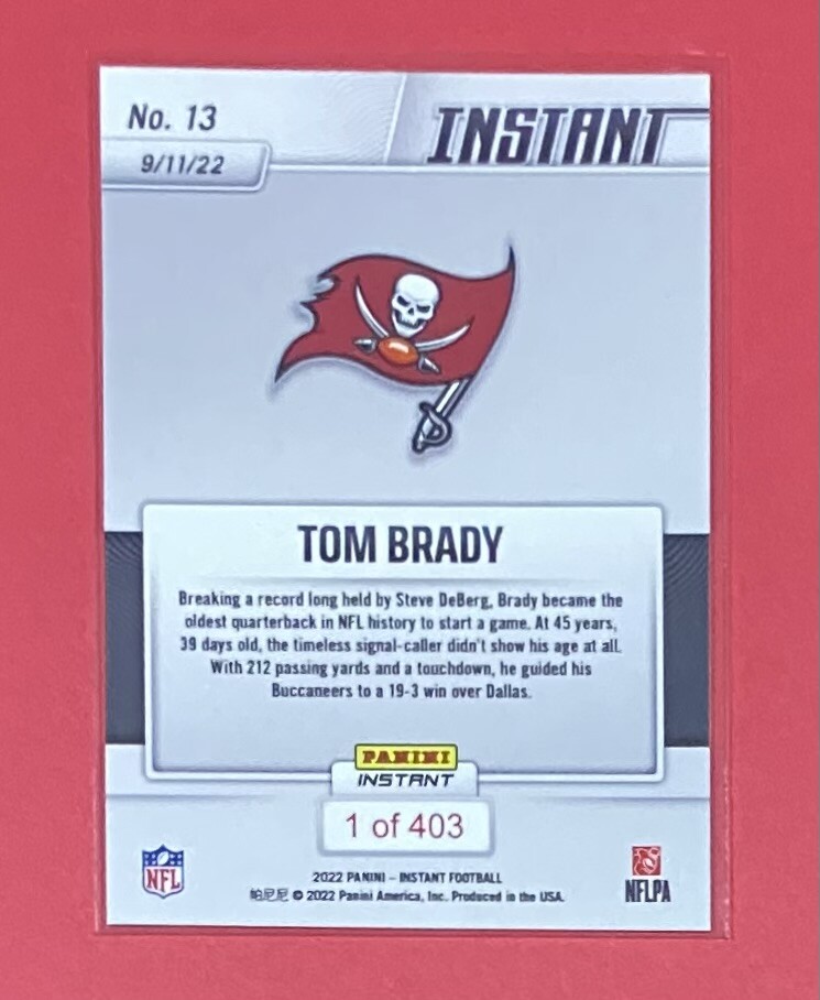 2022 Panini Instant Football - NFL BASE / ROOKIE CARD SP - Pick A Card ...