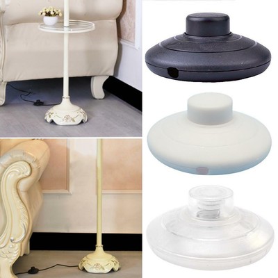Foot Switch For Lamp Or Light -Microswitch Butto White Black NEW | eBay UK