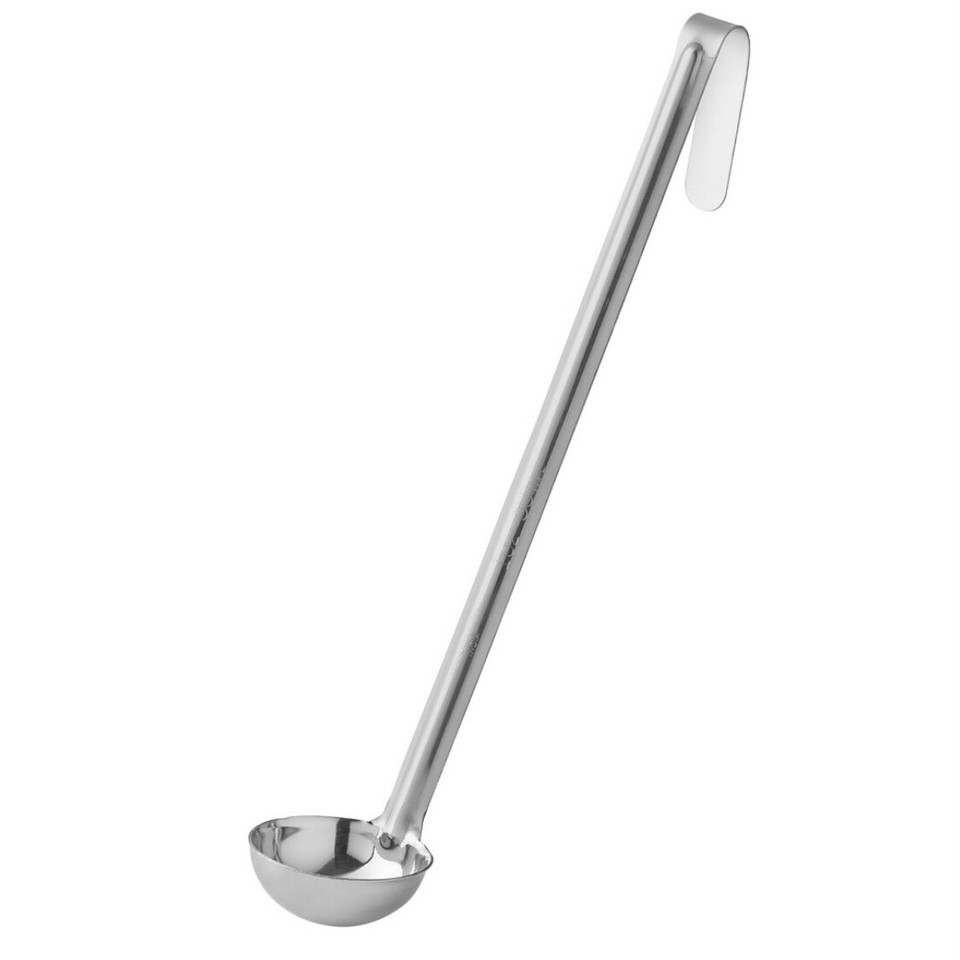 One-Piece Stainless Steel Ladle / Dipper for Sauce Soup Kitchen Tool | eBay