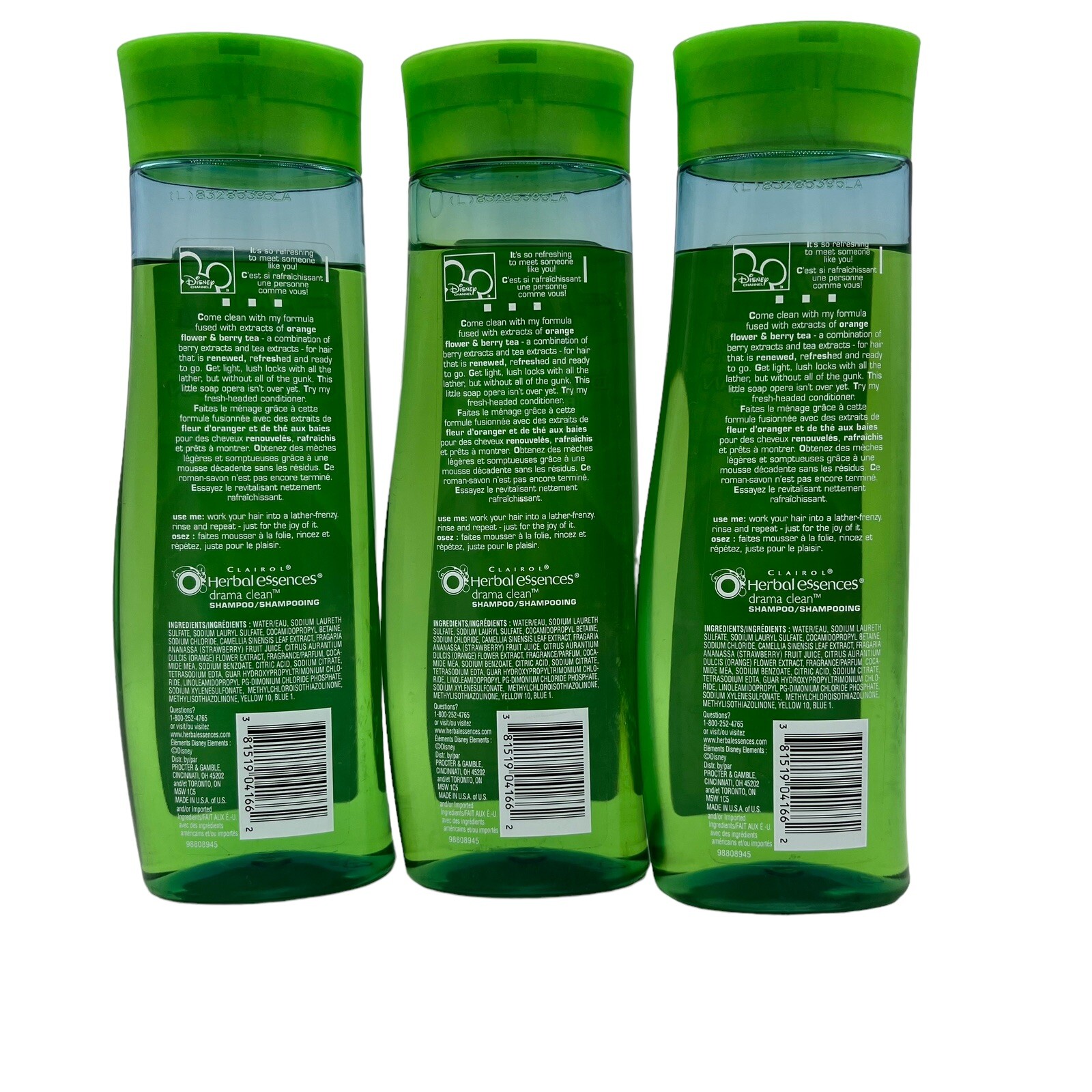 Disney Miley Cyrus Hannah Montana Clairol Herbal Essences Drama Clean ...