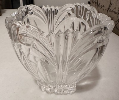 "ONEIDA CRYSTAL" Bowl, Clear, Made in Germany 24%Lead Crystal 4" Tall ...