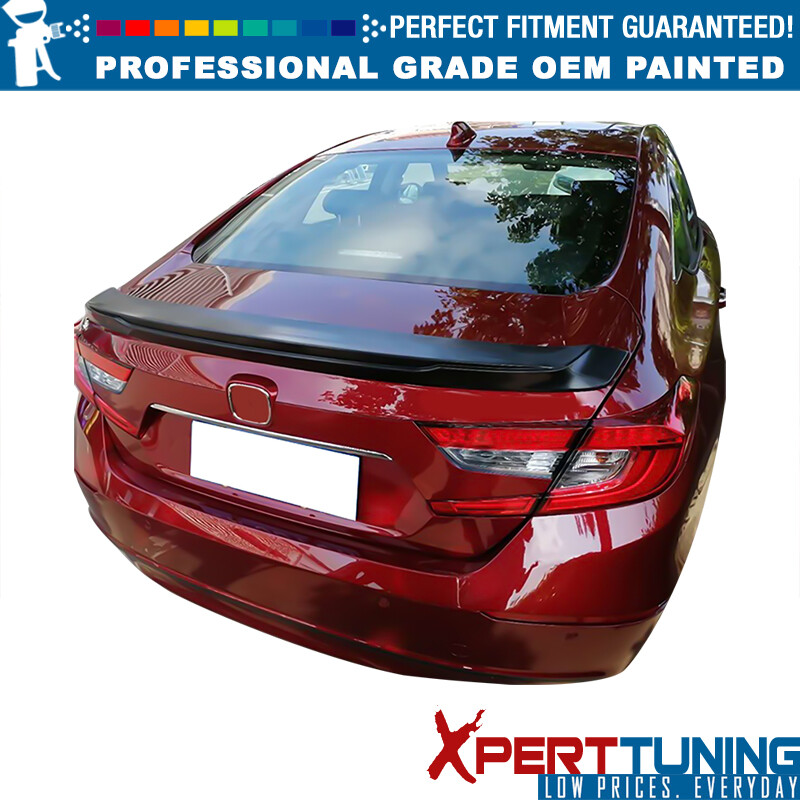 For 18-22 Honda Accord OE Style #NH691M Silver Moss Metallic ABS Trunk ...