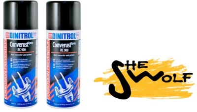 2X Dinitrol RC900 Rost Umwandler Grundierung all-in-1 400ml Aerosol ...