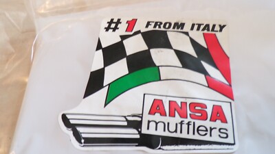 ANSA OEM ORIGINAL Tip Sticker " Number 1 From Italy " | eBay