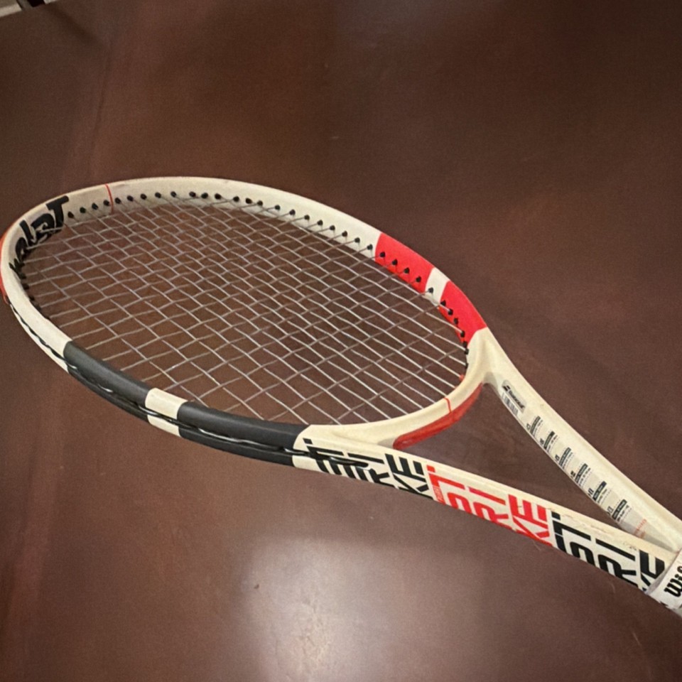 Babolat Pure Strike Tennis Racquet White/Red/Black C207981 | eBay