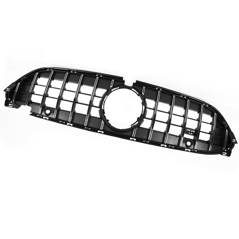 Chrome Black Front Grille For 2024 2025 Mercedes-Benz W236 C236 CLE300 ...
