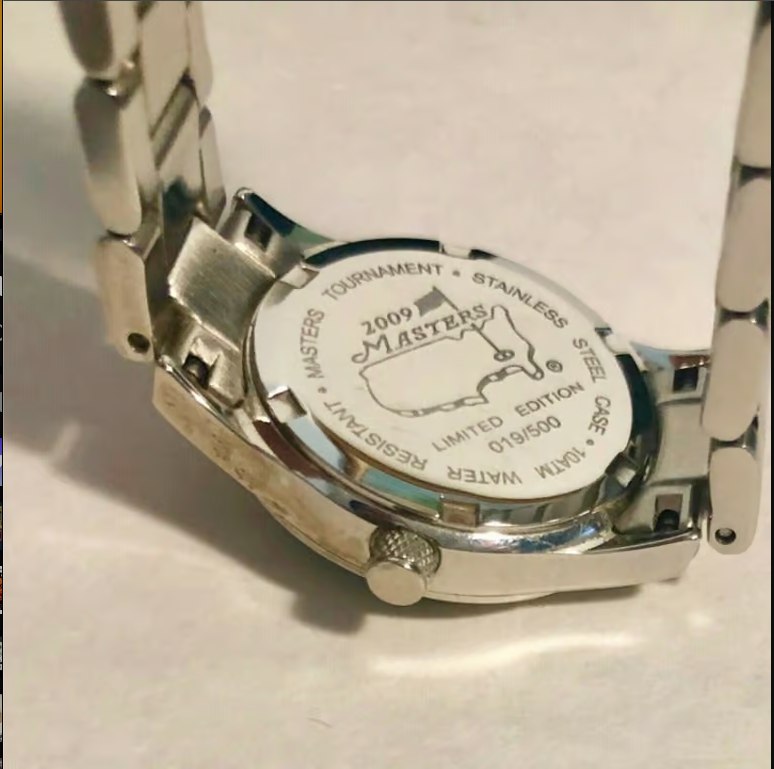 Official 2009 Masters Limited Edition Ladies Watch Augusta National ...