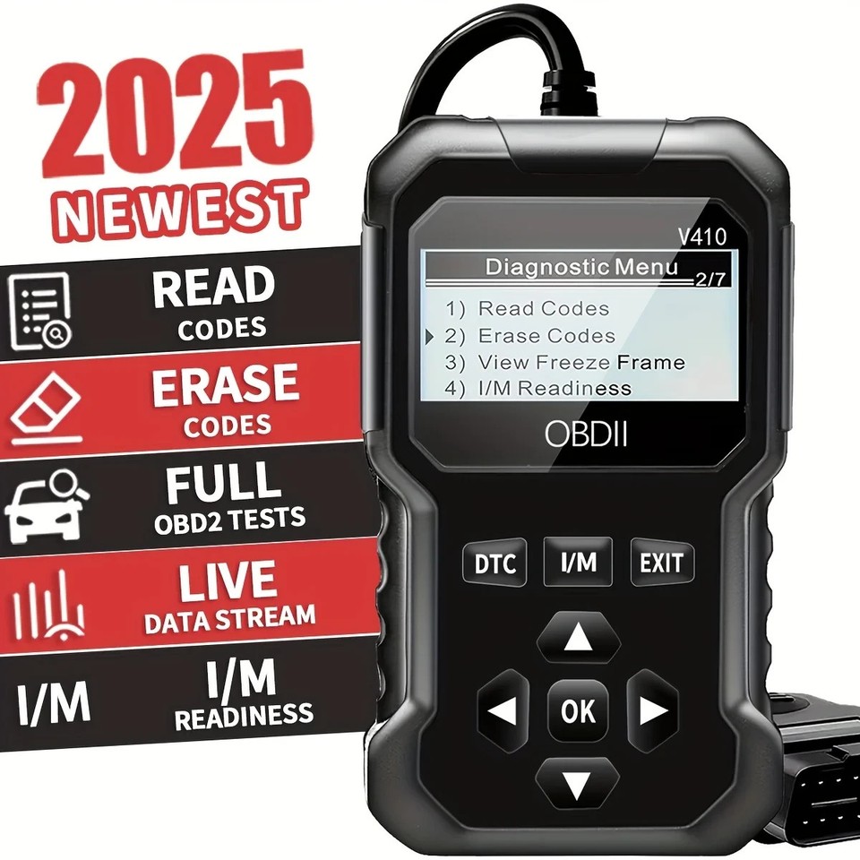 Car Obd2 Scanner Diagnostic Tool Code Reader Engine Fault Code Reader ...