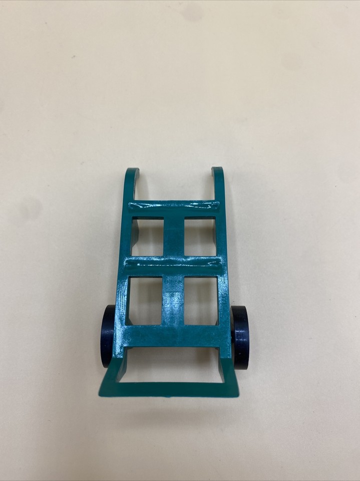 Vintage Marx plastic hand cart - dolly - green - vtg | eBay