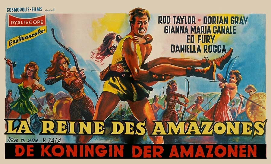 Ed Fury - Colossus and the Amazon Queen (1960) - 8 1/2 X 11 | eBay