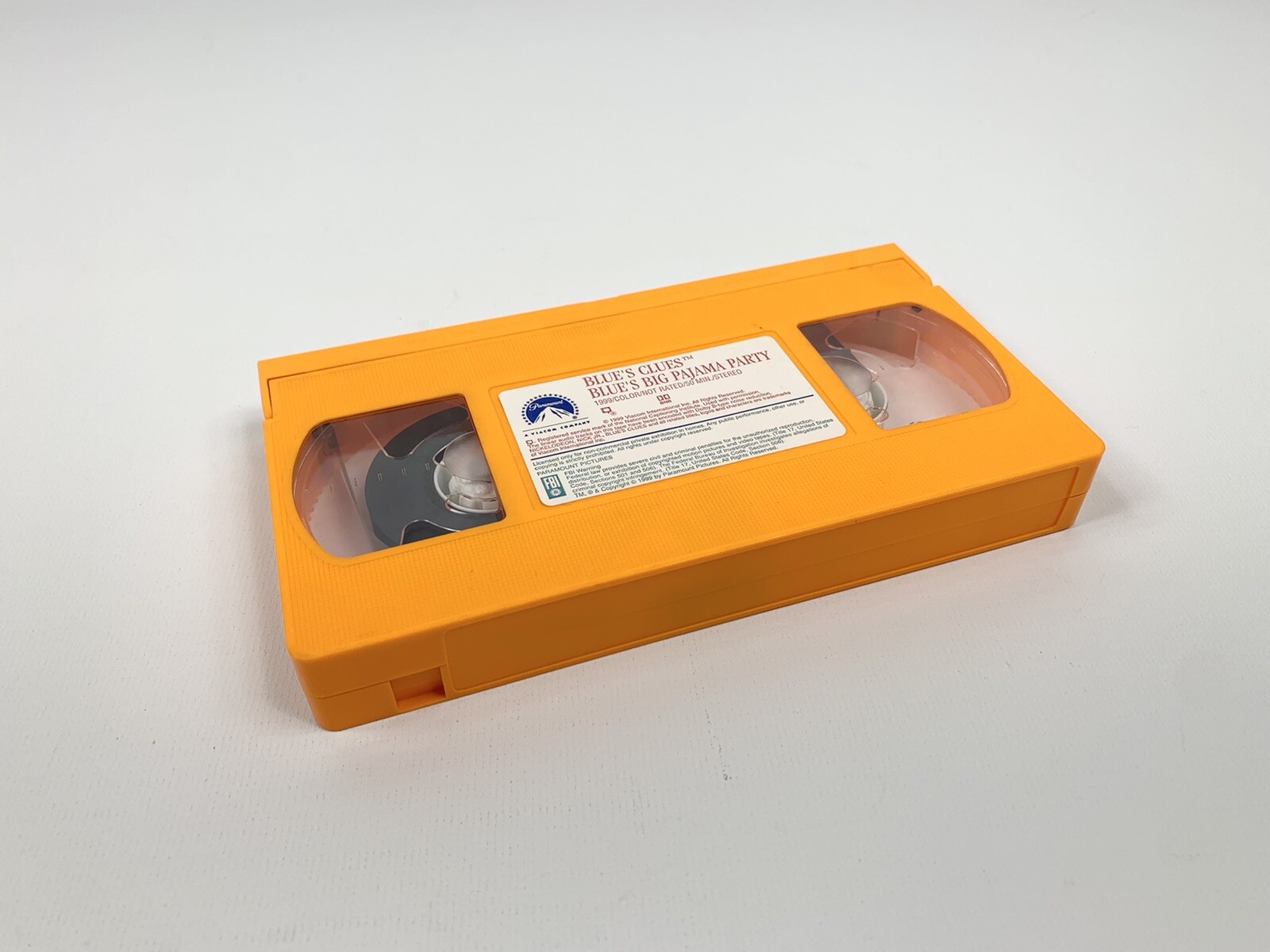 Blue's Clues VHS Tape Blue's Big Pajama | Grelly USA