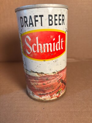 Schmidt DRAFT beer can, Set 26, S/S, Bear, USBCII 202-26/4, EMPTY | eBay