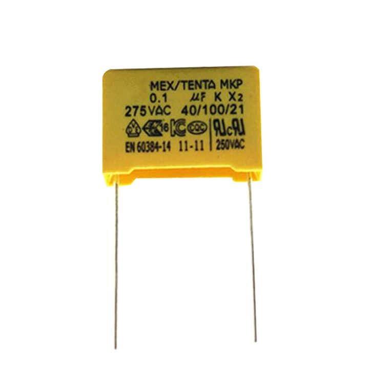 0.1uF 275Vac X2 Safety Capacitor 100n 104K 40/100/21 Pitch 15mm-Mains ...