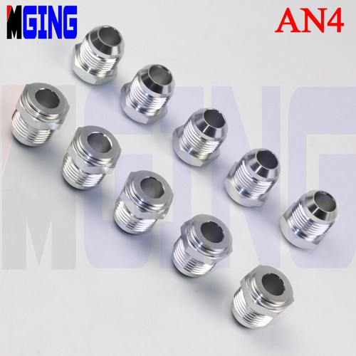Male AN4 4AN 4 Aluminum Weld Bung On Hose Fitting Welding Plug Adaptor ...