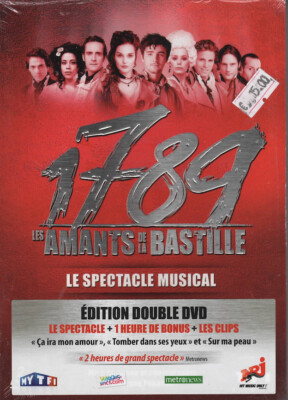DVD (neuf) 1789 LES AMANTS DE LA BASTILLE le spectacle musical | eBay