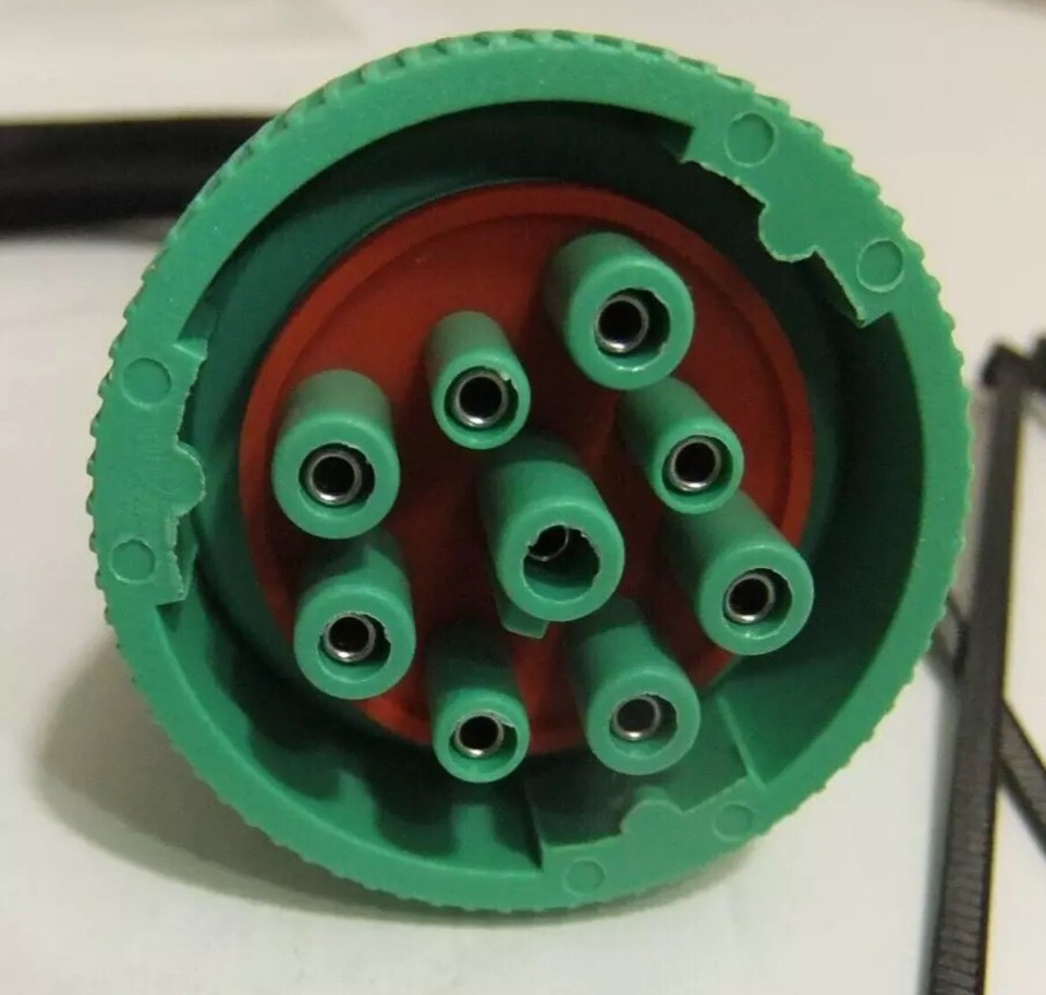 J1939 9 Pin Male and Female to OBD2 16 Pin Female Interface Truck Y ...