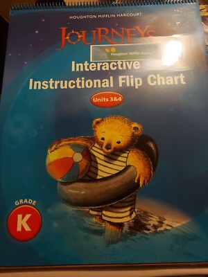 Kindergarten Journeys Interactive Instructional Flip Chart Units 3 & 4 ...