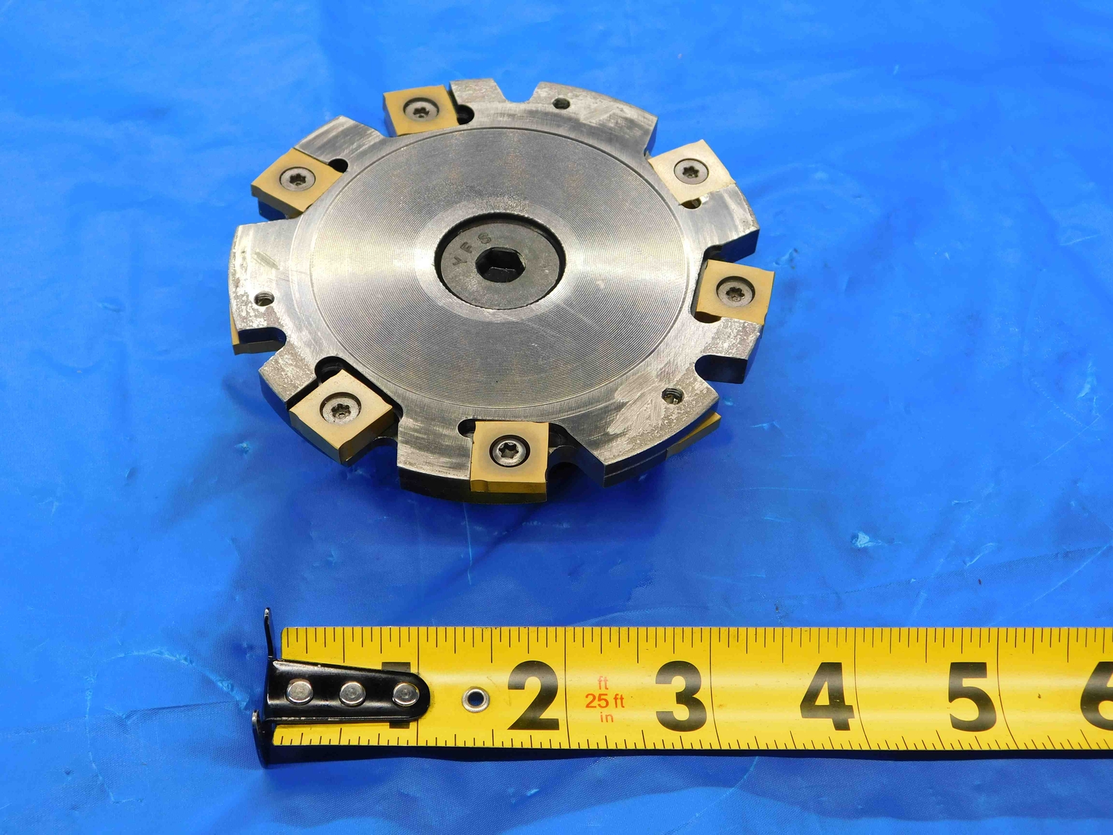 4" OD X 0.3 WIDTH X 1" PILOT INDEXABLE SIDE MILLING CUTTER R335 19 04 ...