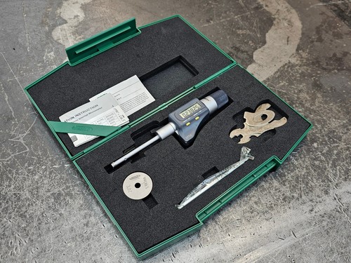 Insize .24-.31" 6-8mm Digital Inside Three Point Bore Micrometer Tri ...