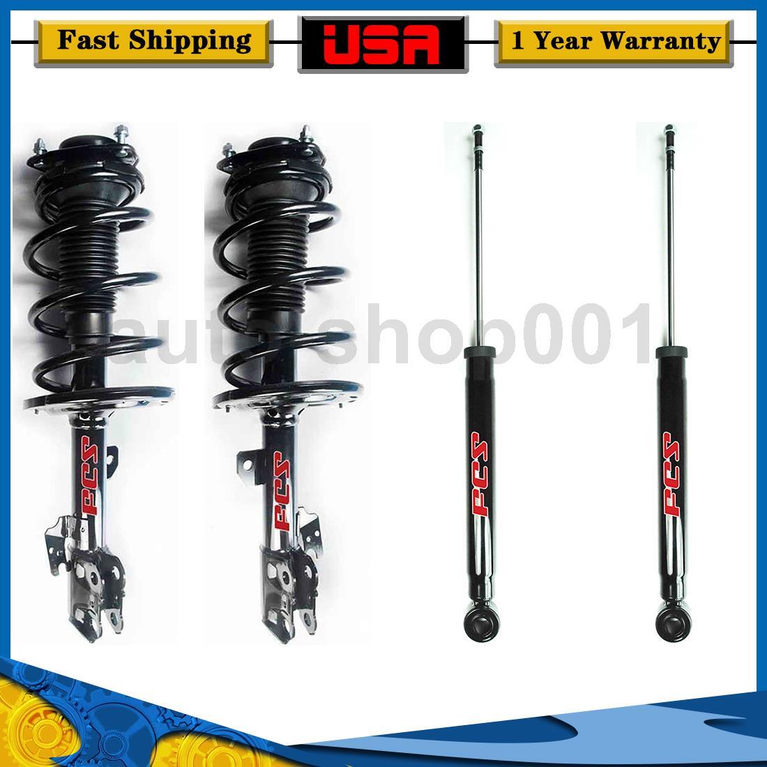 4 Front Rear FCS Shocks Struts Shock Absorber Fits Toyota Sienna 3.5L ...