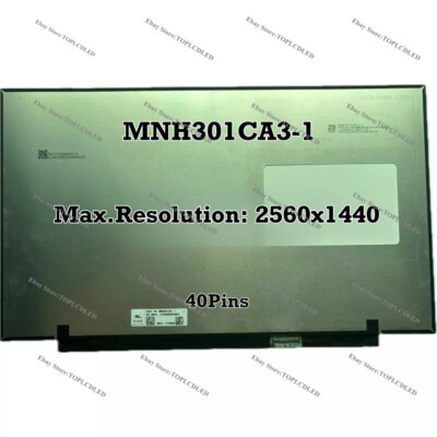 MNH301CA3-1 17.3" 2560x1440 IPS QHD LCD Screen Display Panel 40 Pins | eBay