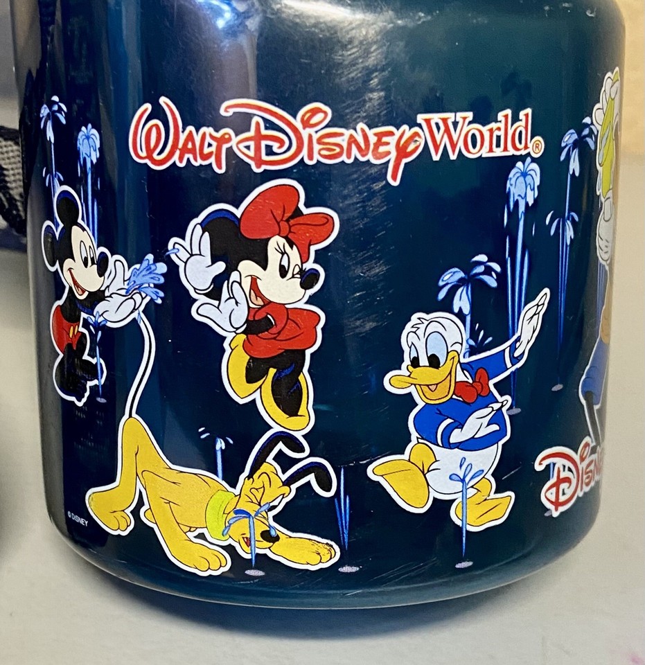 Walt Disney World Misting Water Spray Bottle Electric Fan w Blue ...