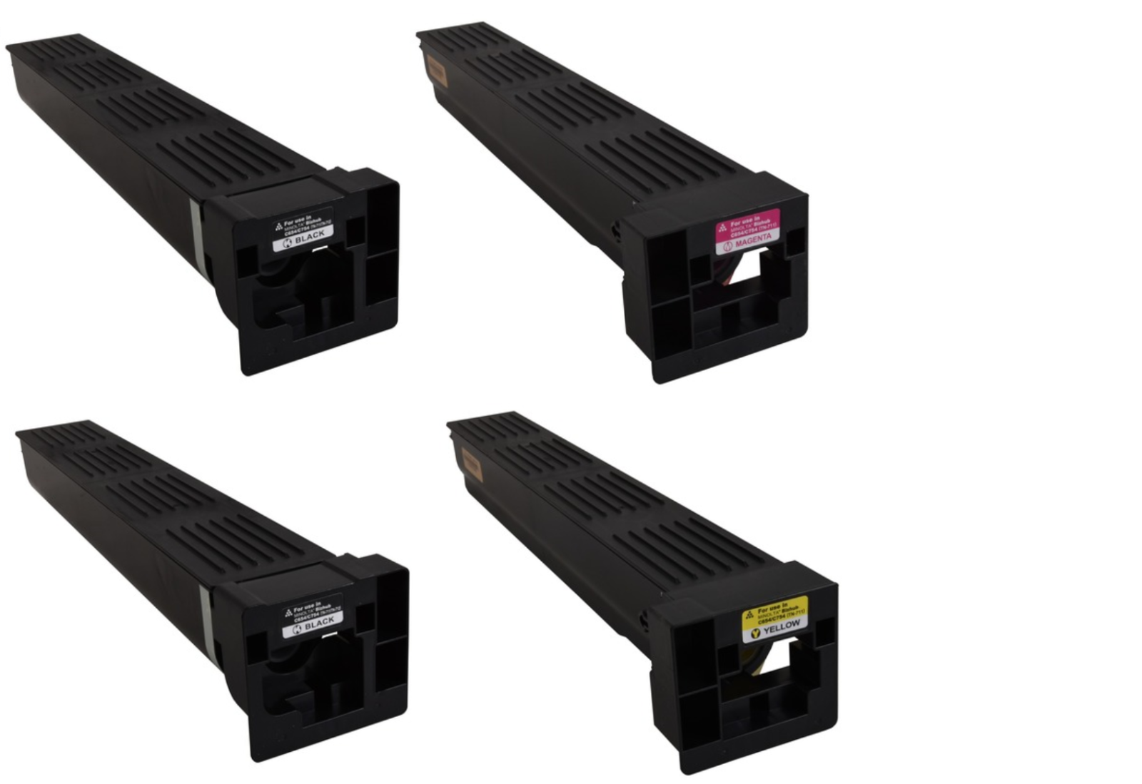 4PK CYMK Compatible Toner for Konica Minolta Bizhub C654 C654e C754 ...