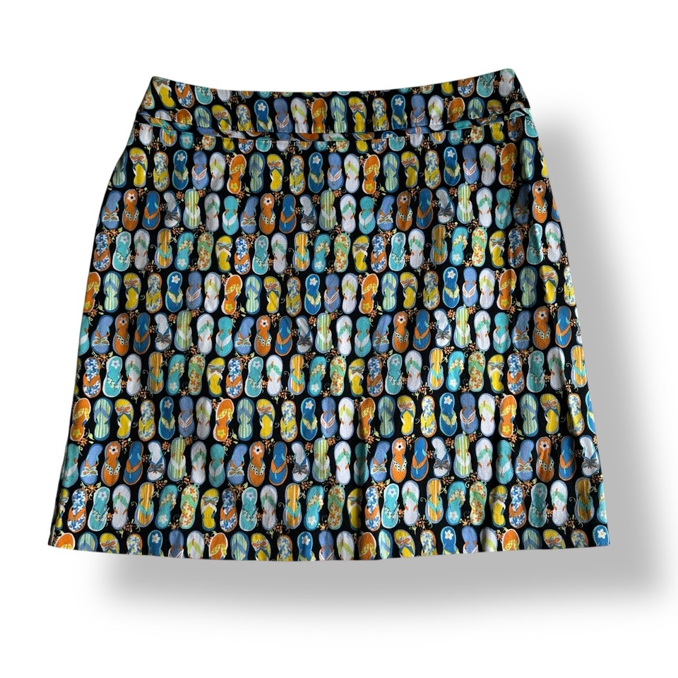 Vintage Y2K Flip Flip Print Mini Skirt Good Clothes Size 12 Beachcore ...