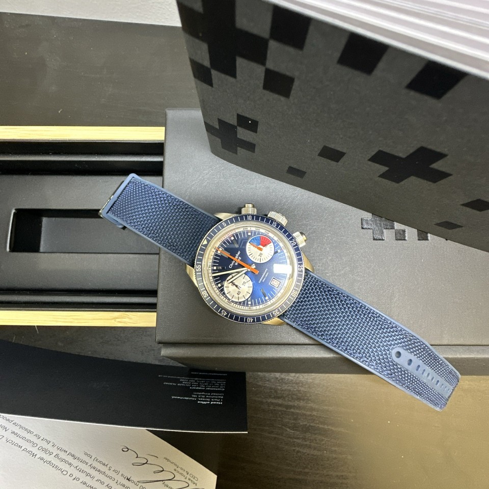 Christopher Ward C65 Chronograph Retro Edition Rare! Great Condition ...