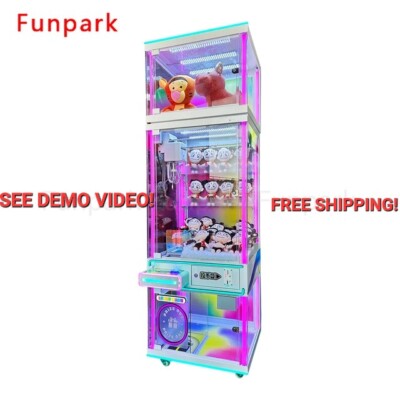 LUCKY GAMES🧸, Lucky Claw Machine Prize,Skill Redemption Vending Machine ...